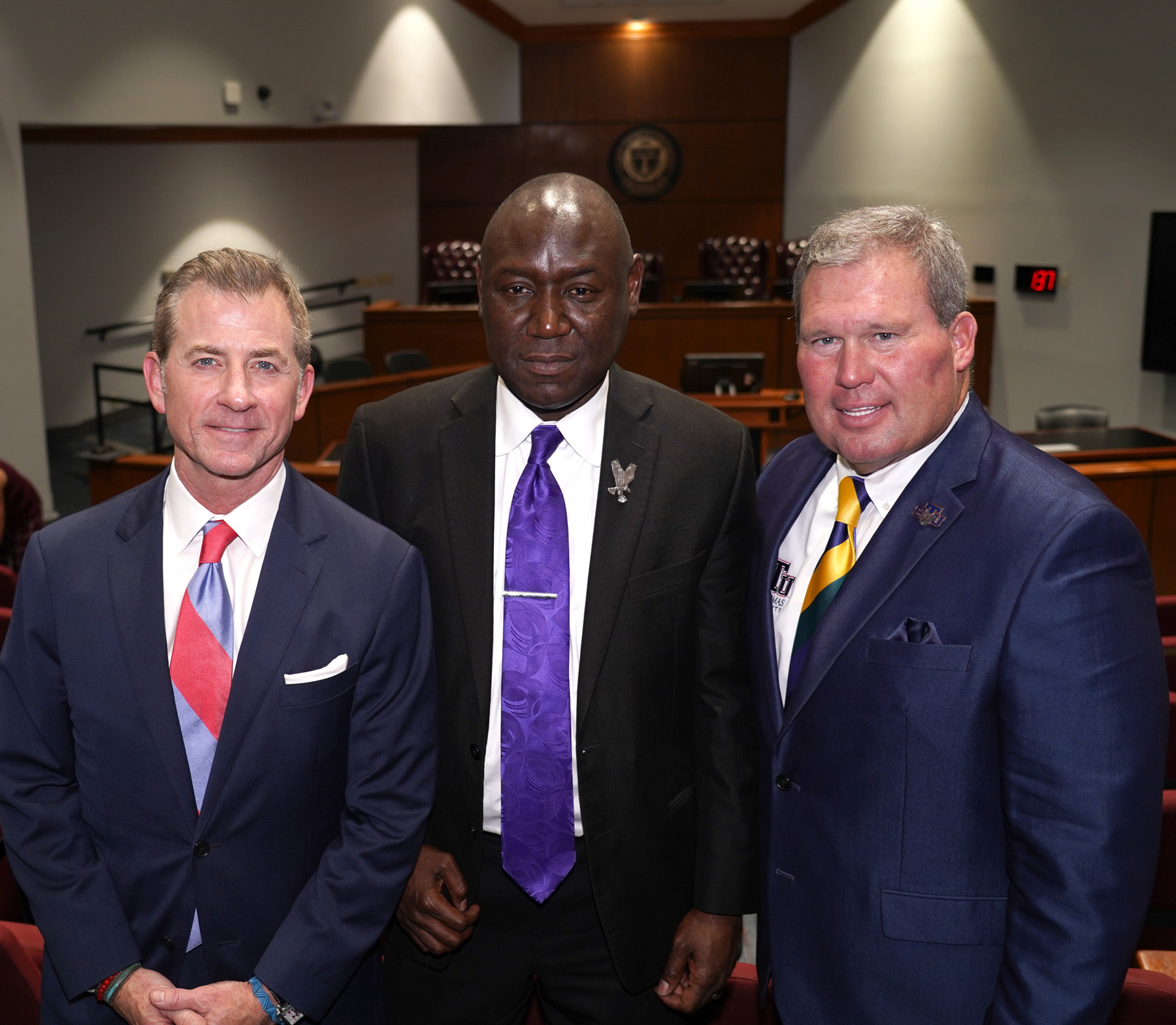 Dan Dolan Served as MC for Dedication Ceremony of Benjamin L. Crump ...