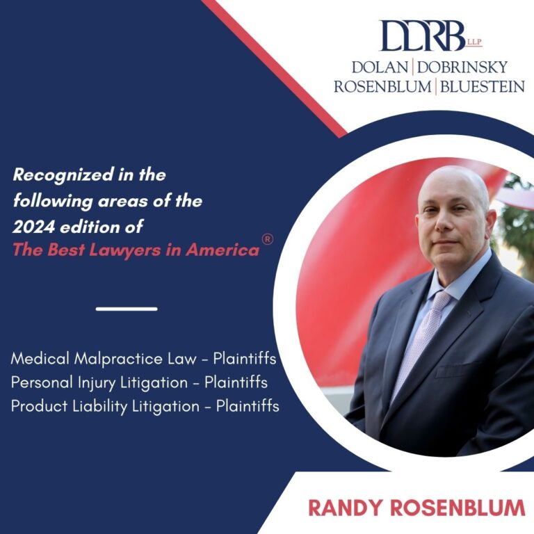 Randy Rosenblum Recognized in The 2024 Edition of The Best Lawyers In ...